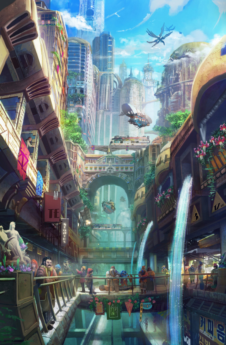 Concept Art by Tyler Edlin | Magic Art World